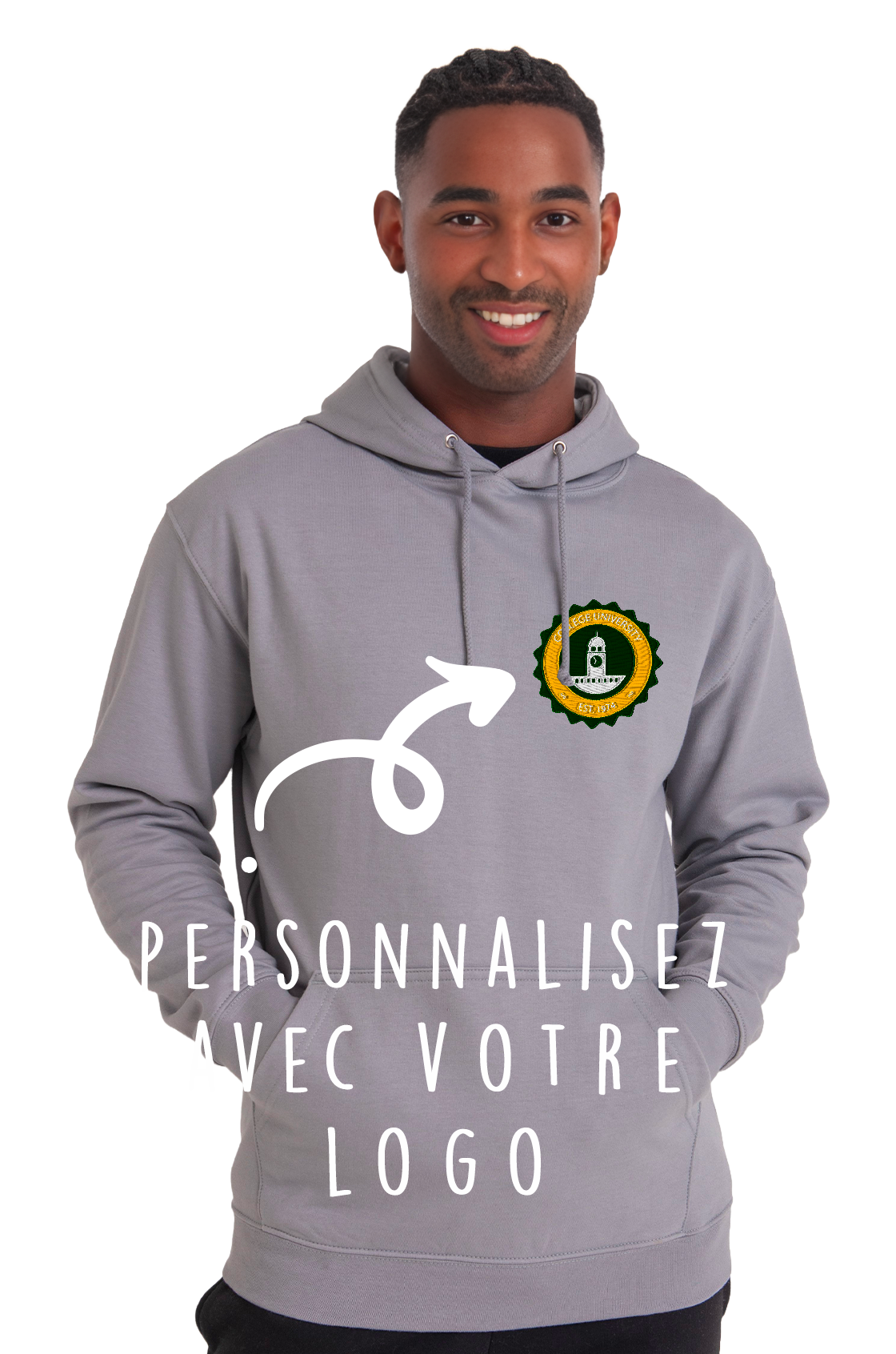 Vêtement personnalisable en broderie et impression | Sweat Print
